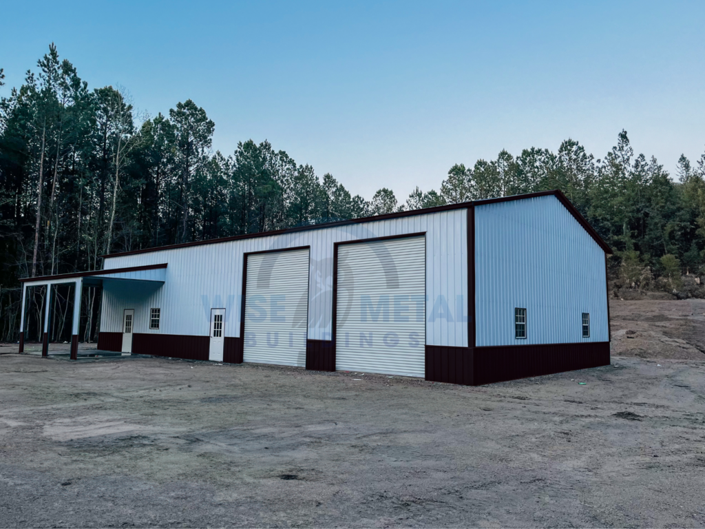 Affordable 40x70x14 Commercial Metal Building - Wise Metal Buildings