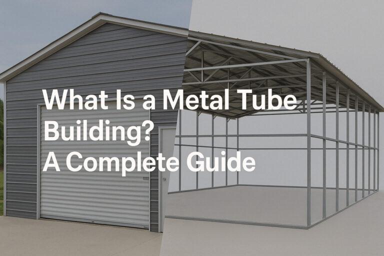 What Is A Metal Tube Building? A Complete Guide - Wise Metal Buildings